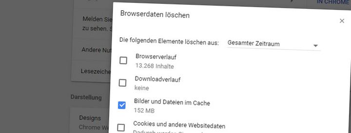 Browser-Cache leeren | Delta Media